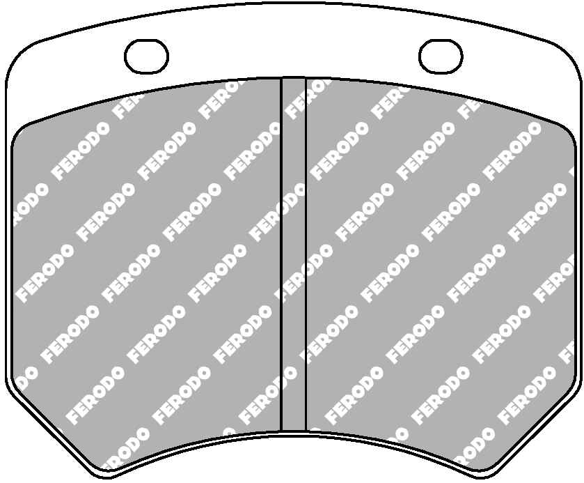 Ferodo Brake Pad Set FCP825R DS3000