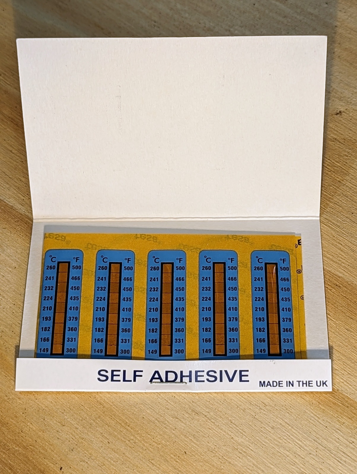 AP Racing Temp Strip Stickers